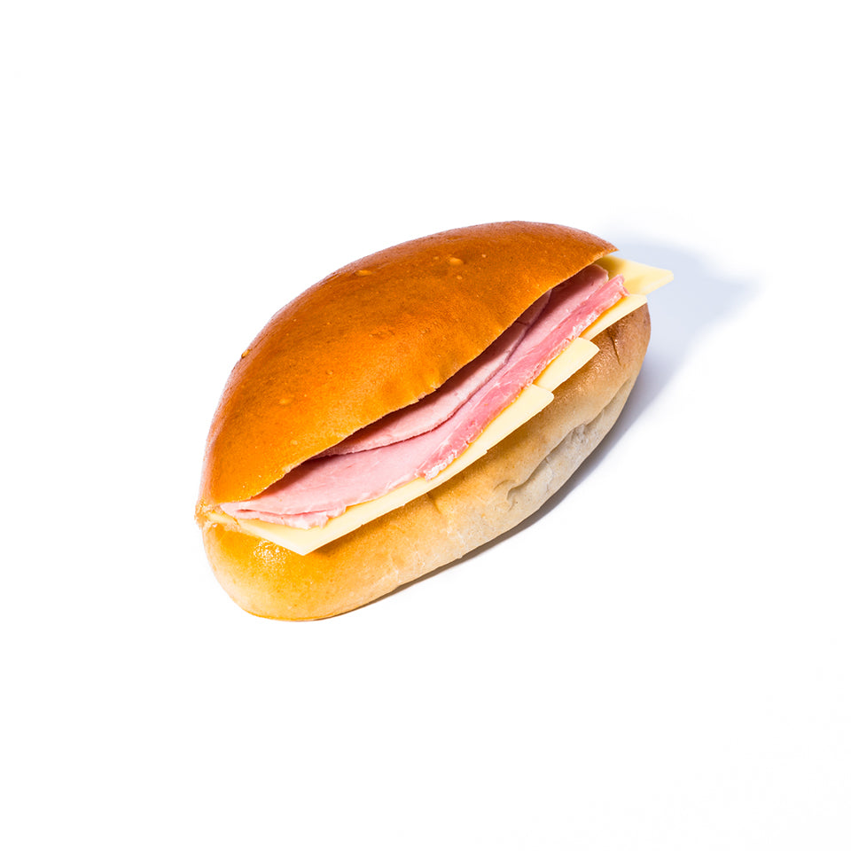Ham Cheese Filled Roll White - Nutrition & Allergy Data | Birds Bakery